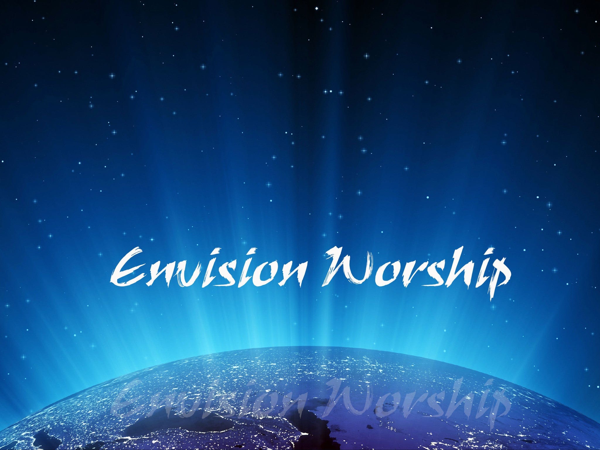 Let the Whole Earth Sing - Gorgeous Earth Christian Background Slides