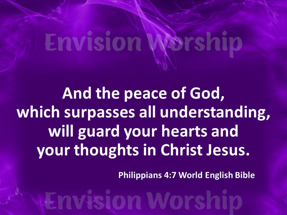 Purple Worship PowerPoint for Lent - Simply Gorgeous