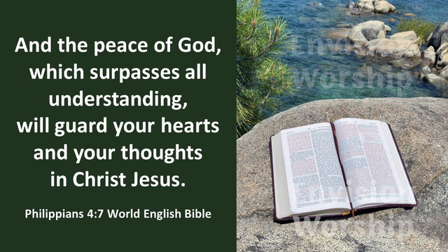 Gorgeous Bible Verse PowerPoint Presentation - New