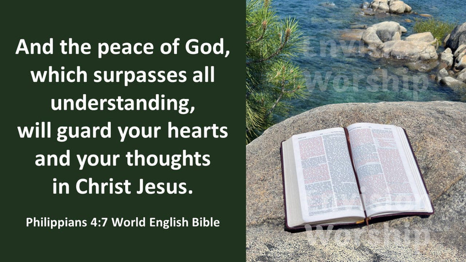 Gorgeous Bible Verse PowerPoint Presentation - New