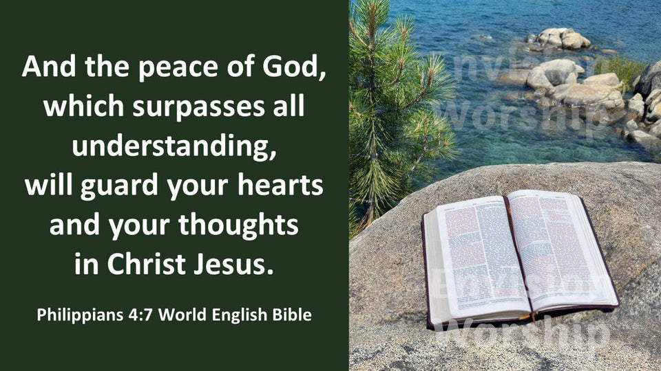 Gorgeous Bible Verse PowerPoint Presentation - New