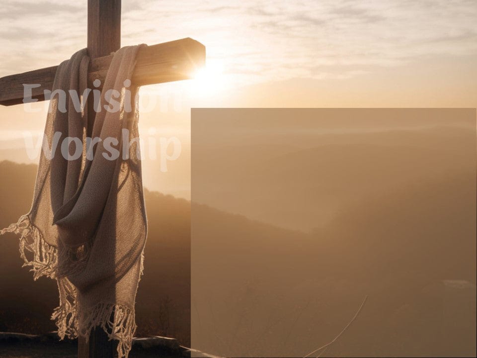 Easter Cross PowerPoint - Gorgeous & Powerful