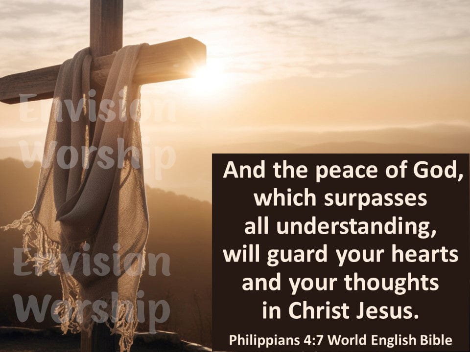 Easter Cross PowerPoint - Gorgeous & Powerful