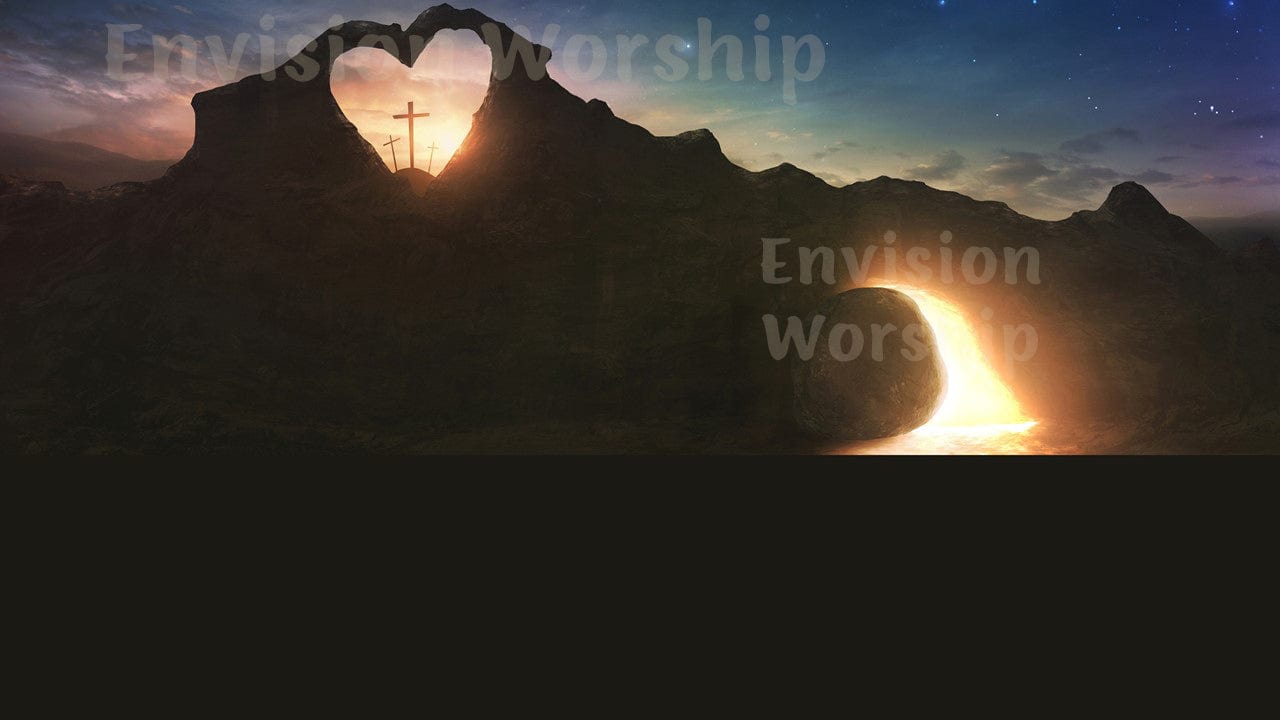 Easter PowerPoint ~ Gorgeous & Powerful Open Tomb on Easter Morning
