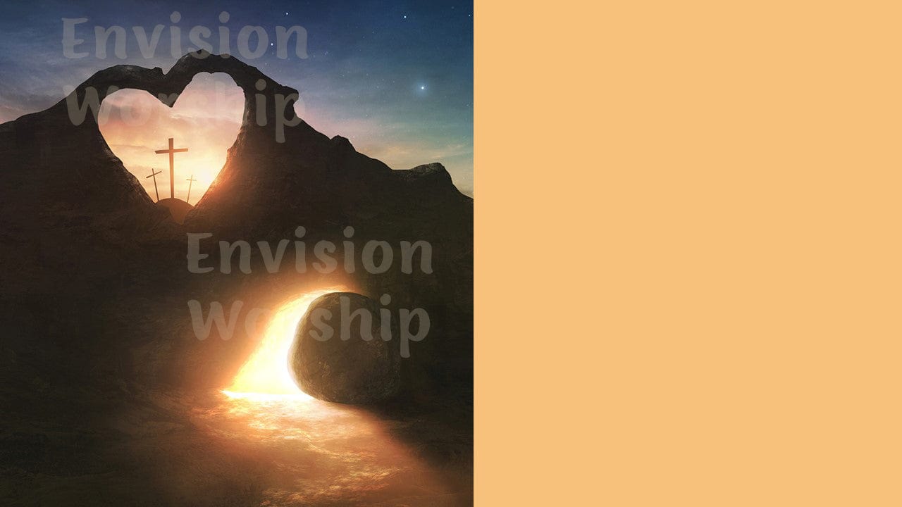 Easter PowerPoint ~ Gorgeous & Powerful Open Tomb on Easter Morning
