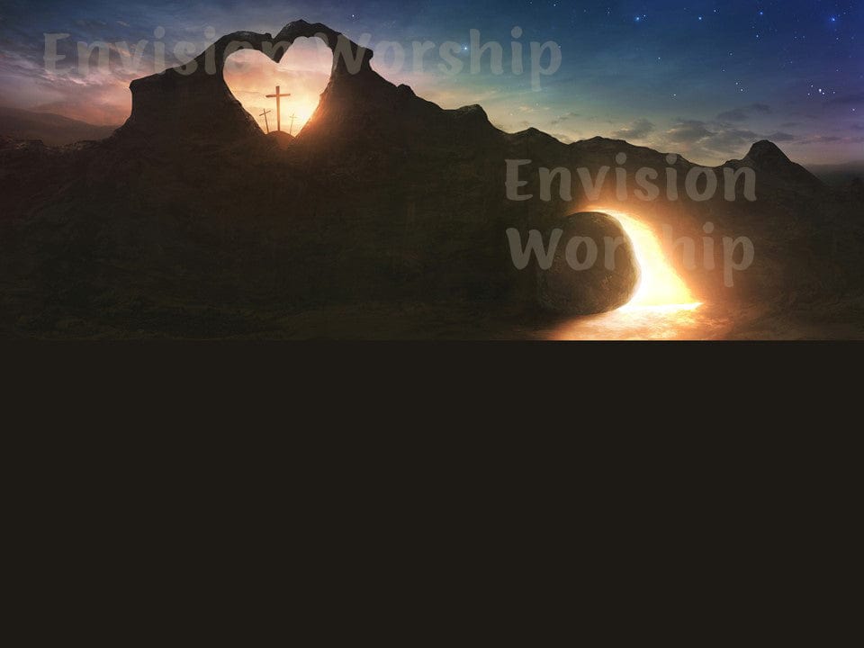 Easter PowerPoint ~ Gorgeous & Powerful Open Tomb on Easter Morning