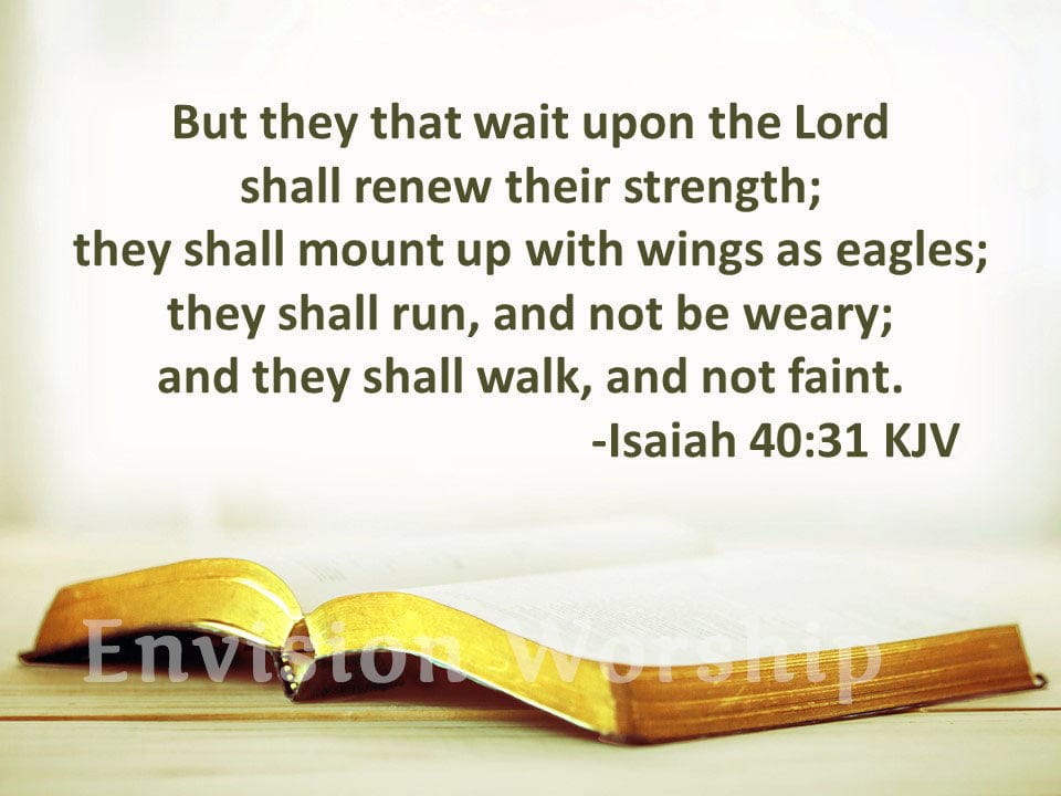 Bible Verse PowerPoint Presentation - 8 Designs Included - New