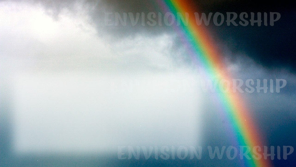Gorgeous Rainbow Church PowerPoint - Very Easy to Use