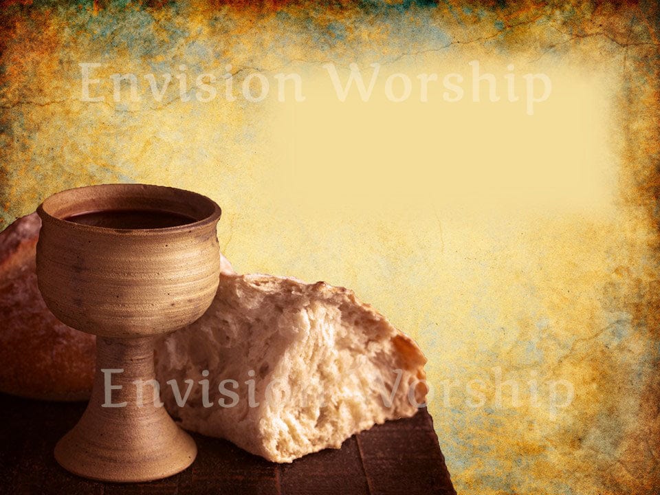Christ's Invitation: Communion Church PowerPoint - Stunning - New