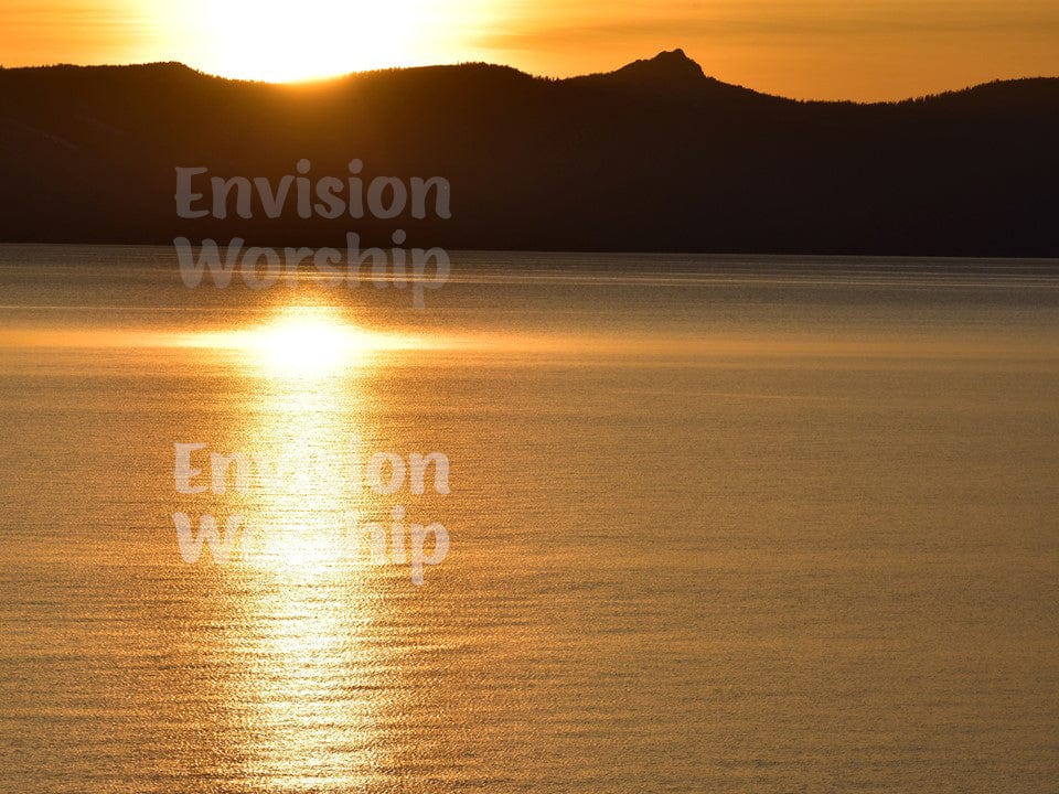 Cross PowerPoint - Gorgeous Cross Created by Sunset - Real Image