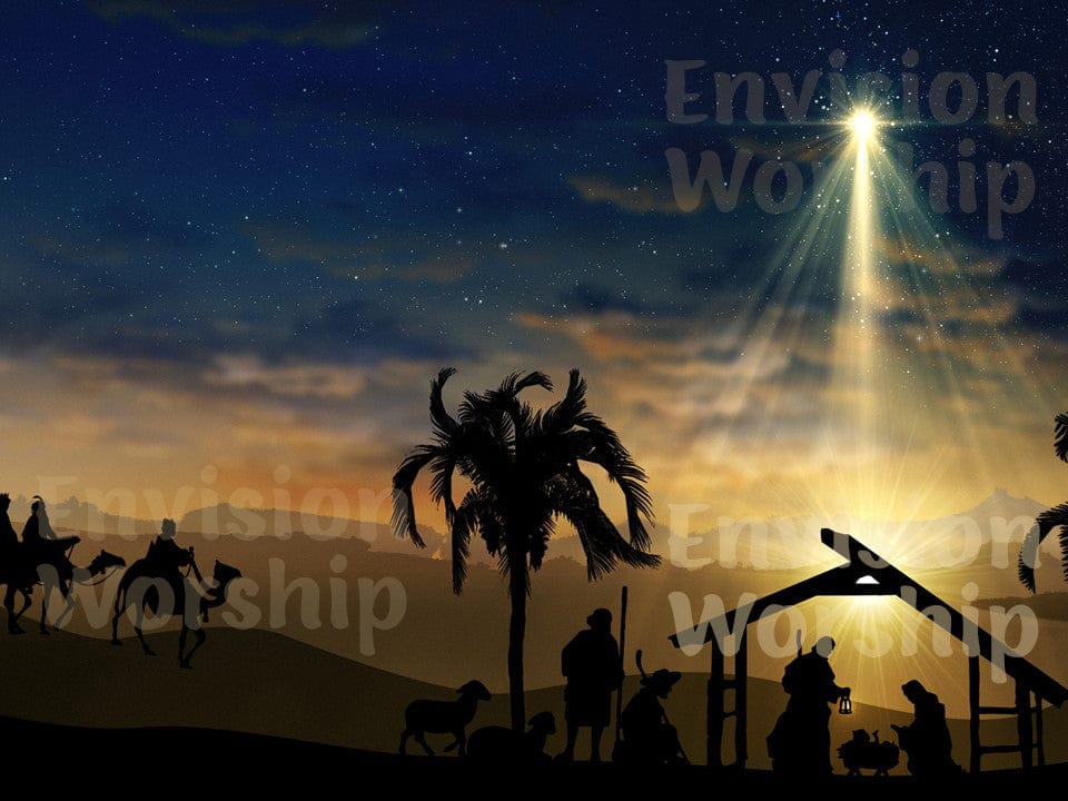 Christmas PowerPoint Slides | Gorgeous Christian Backgrounds