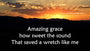 Amazing Grace Church PowerPoint with Lyrics - Stunning & Easy to use