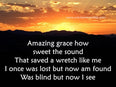 Amazing Grace Church PowerPoint with Lyrics - Stunning & Easy to use