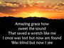 Amazing Grace Church PowerPoint with Lyrics - Stunning & Easy to use