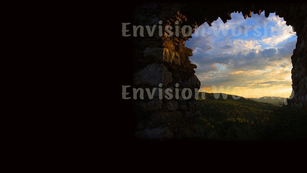 God Opens A Window - Gorgeous easy to use Church PowerPoint